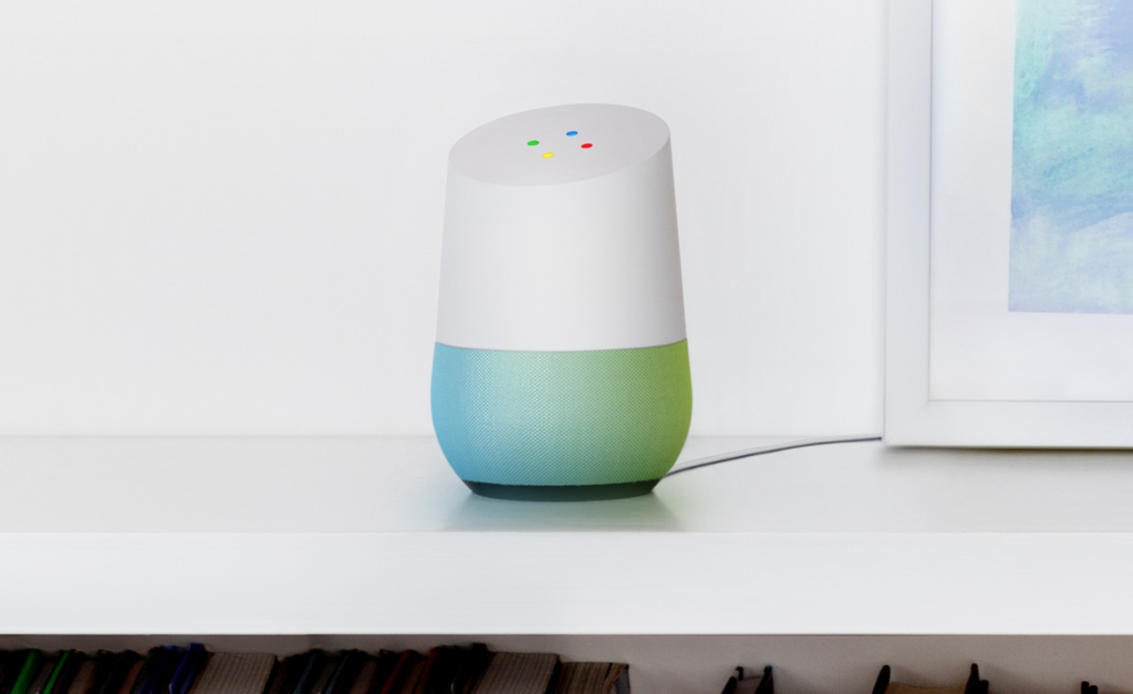 L'enceinte Google Home a bien été dévoilé lors de la conférence I/O